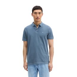 Marc O'Polo MARC O'POLO Herren Poloshirt "aus Organic Cotton-Stretch"stormy blau, Gr. L, unifarben, Obermaterial: 95% Baumwolle, 5% Elasthan, Shirts
