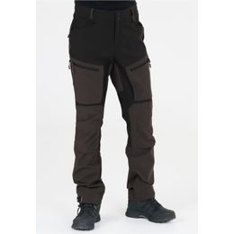 WHISTLER Herren Cargohose "Kodiak", schwarz, Gr. 5XL, mehrfarbig, 94% Polyamid, 6% Elasthan, Hosen, mit verstellbarem Bund
