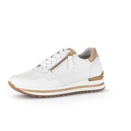 Gabor Damen Sneaker "Sneaker low", Gr. 38wei&szlig;, Schuhe