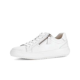 Gabor Damen Sneaker "Sneaker low", Gr. 37,5, wei&szlig;, Schuhe
