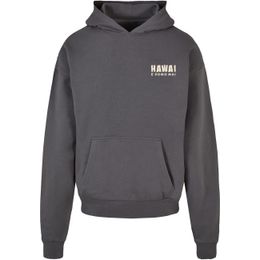 Merchcode Herren Kapuzenpullover "Merchcode Hawai Oversized Hoody"magnet, Gr. XL, mehrfarbig, 100% Baumwolle, Pullover