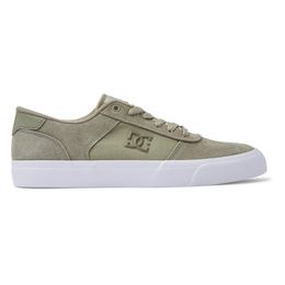 DC Shoes Herren Sneaker "Teknic", Gr. 10,5, beige, Obermaterial: Leder (Kuh) / Futter: Textil / Au&szlig;ensohle: Gummi., Schuhe