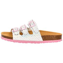 Lico Damen Pantolette "Pantolette Bioline Starline", Gr. 33, rosa, Synthetik, Schuhe