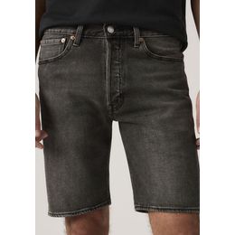 Levi's LEVI'S Herren Bermudas "501 ORIGINAL SHORTS", schwarz, Gr. 33, Denim/Jeans, Obermaterial: 99% Baumwolle, 1% Elasthan, Hosen, Jeans-Bermudas mit