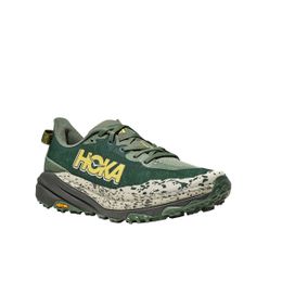 Hoka One One Herren Trailrunningschuh "SPEEDGOAT 6", Gr. 44fern, asphalt grau, Synthetik, Textil, mehrfarbig, Schuhe, Trail-Running