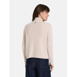 LIEBLINGSST&Uuml;CK LIEBLINGSST&Uuml;CK Damen Stehkragenpullover "BettaL"beige, Gr. 42, Zopfmuster, clean, unifarben, Strick, Obermaterial: 52% Alpaka, 32% Polyamid, 13%