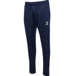 Hummel Herren Trainingshose, blau, Gr. L, Obermaterial: 100% Polyester, Hosen
