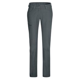 Maier Sports Damen Funktionshose "Tillit W slim", grau, Gr. 50, 80% Polyamid, 13% Polyester, 7% Elasthan, Hosen, Slim Fit, warm, sehr elastisch,