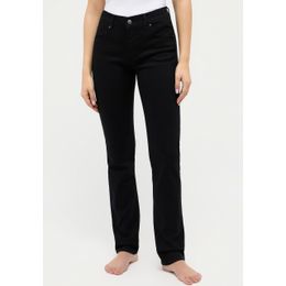Angels Damen Slim-fit-Jeans "CICI", schwarz, Gr. 44, Denim/Jeans, Obermaterial: 81% Baumwolle, 18% Polyester, 1% Elasthan, Jeans