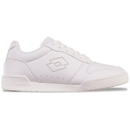 Lotto Damen Sneaker, Gr. 42, wei&szlig;, Kunstfaser, Synthetik, clean, Schuhe, - besonders leicht & bequem