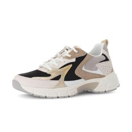 Gabor Damen Sneaker "Sneaker low", Gr. 41beige, Schuhe