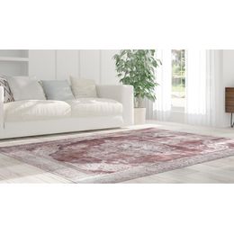 Teppich Calo-deluxe, B:160cm H:9mm L:230cm, beige, Kunstfaser, Wohnzimmer, Teppiche, "Layata 8030", Kurzflor, Wohnzimmer