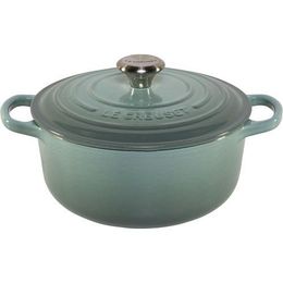 Le Creuset Signature Br&auml;ter rund 20 cm Sea Salt