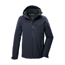 G.I.G.A. by Killtec Herren Softshelljacke "GW 29 MN SFTSHLL JCKT", blau, Gr. M, G.I.G.A. DX BY KILLTEC, Oberstoff: Oberseite: 92% Polyester, 8% Elasthan, R&uuml;ckseite: 100%