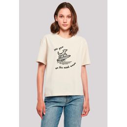 F4NT4STIC Damen T-Shirt "See You On The Next Wave", wei&szlig;, Gr. M, Obermaterial: 100% Baumwolle, Shirts, Premium Qualit&auml;t