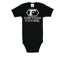 logoshirt Jungen Body, Gr. 86, schwarz, 100% Baumwolle, bedruckt, Bodys, mit Captain Future-Motiv