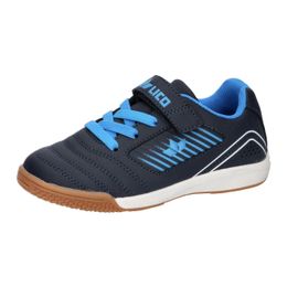 Lico M&auml;dchen Hallenschuh "Sportschuh Chaska VS", Gr. 33, blau, Synthetik, Schuhe
