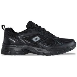 Lotto Damen Sneaker, Gr. 42schwarz, Kunstfaser, Synthetik, Schuhe, - besonders leicht & bequem