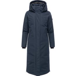 Navahoo Damen Wintermantel "Schneew&auml;chter 14"navy, Gr. XL, Obermaterial: 100% Polyester; Innenfutter: 100% Polyester; Wattierung: 100% Polyester;
