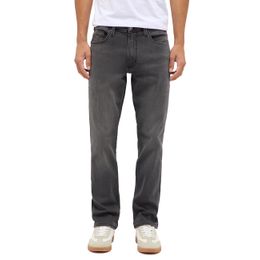 Mustang Herren 5-Pocket-Jeans "Style Washington Straight", grau, Gr. 32, Denim/Jeans, Obermaterial: 64% Baumwolle, 31% Polyester, 3% Viskose, 2%