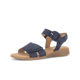 Gabor Damen Riemchensandale "Riemchensandale", Gr. 35,5blau, Schuhe