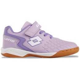 Lotto M&auml;dchen Hallenschuh, Gr. 28, lila, Synthetik, mehrfarbig, Schuhe, - auch f&uuml;r den Hallensport