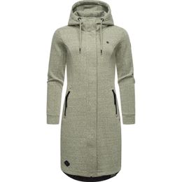 Ragwear Damen Kurzmantel "Letti Long", gr&uuml;n, Gr. XXXL, Fleece, Obermaterial: 54% Polyester, 41% Baumwolle, 5% Viskose, M&auml;ntel, &Uuml;bergangsjacke aus