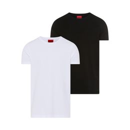 Hugo Herren T-Shirt "Hugo-Round"open miscellaneous960, Gr. M, unifarben, Single Jersey, Obermaterial: 96% Baumwolle, 4% Elasthan, Shirts,