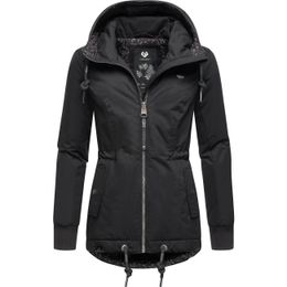 Ragwear Damen Winterjacke "YM-Danka", schwarz, Gr. M, Au&szlig;enmaterial: 100% Polyester; Innenfutter: 100% Polyester; Wattierung: 100% Polyester, Jacken,