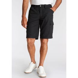 MAN'S WORLD MAN'S WORLD Herren Cargobermudas, schwarz, Gr. 60, unifarben, Obermaterial: 100% Baumwolle, Hosen, auch in Gro&szlig;en Gr&ouml;&szlig;en