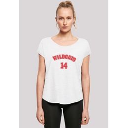 F4NT4STIC Damen T-Shirt "Disney High School Musical The Musical Wildcats 14", wei&szlig;, Gr. S, Obermaterial: 100% Baumwolle, Shirts, Print