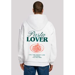 F4NT4STIC Herren Kapuzenpullover "Pasta Lover", wei&szlig;, Gr. L, Obermaterial: 100% Baumwolle, Pullover, Premium Qualit&auml;t