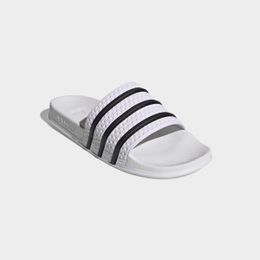 Herren Sneaker "ADILETTE OG CF BADESCHLAPPEN", adidas originals, Gr. 47cloud wei&szlig;, core schwarz, ftwr wei&szlig;, Synthetik, Schuhe, Badelatschen