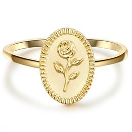 Glanzst&uuml;cke M&uuml;nchen Damen Silberring "GSM900", 50, Silber 925 (Sterlingsilber), 1,3mm, gold, GLANZST&Uuml;CKE M&Uuml;NCHEN, Silber 925 (Sterlingsilber), Fingerringe, aus Sterling