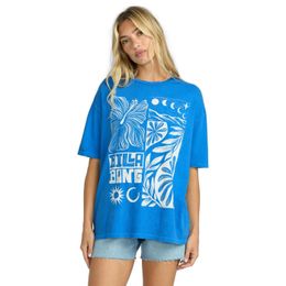 Billabong Damen T-Shirt "Summer Nights", blau, Gr. S, Obermaterial: 100% Walkfrottier;, Shirts