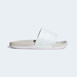 Damen Badesandale "ADILETTE COMFORT 2.0 BADESCHLAPPEN", adidas Sportswear, Gr. 38cloud wei&szlig;, ftwr wei&szlig;, crystal wei&szlig;, Synthetik, Schuhe, Badelatschen