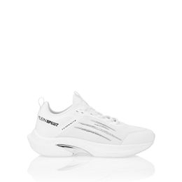 Plein Sport Damen Sneaker "L&auml;ufer Sneaker", Gr. 36, wei&szlig;, Schuhe