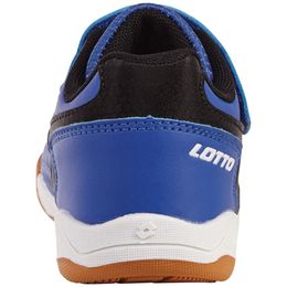Lotto M&auml;dchen Hallenschuh, Gr. 30, blau, Synthetik, mehrfarbig, Schuhe, - auch f&uuml;r den Hallensport