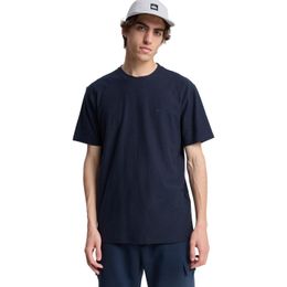 Quiksilver Herren Sporttop "Slub Roundneck", blau, Gr. XS, Obermaterial: 100% Baumwolle., Tops