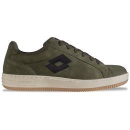 Lotto Damen Sneaker, Gr. 37, gr&uuml;n, Synthetik, mehrfarbig, Schuhe, - in angesagtem Y2K Design