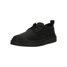 Clarks Herren Schn&uuml;rschuh "Polden", Gr. 41,5, schwarz, Leder, Schuhe, mit Schaumstoff-Fu&szlig;bett