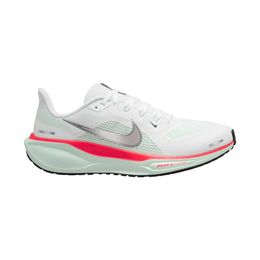 Nike Herren Laufschuh "AIR ZOOM PEGASUS 41", Gr. 46wei&szlig;, metallic silber, barely gr&uuml;n, Textil, Schuhe