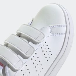 M&auml;dchen Sneaker "ADVANTAGE BASE 2.0 KIDS", adidas Sportswear, Gr. 28, wei&szlig;, Synthetik, Schuhe, f&uuml;r Kinder & Jugendliche