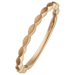 Jobo Damen Goldring, 50, Ros&eacute;gold 585, rosa, Ros&eacute;gold 585, Fingerringe, 585 Ros&eacute;gold