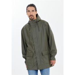 WEATHER REPORT Herren Regenjacke "Torsten", gr&uuml;n, Gr. XXXL, unifarben, 100% Polyester, Jacken, mit verschwei&szlig;ten N&auml;hten