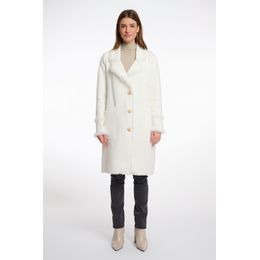 Rino & Pelle RINO & PELLE Damen Longstrickjacke "CATENA", wei&szlig;, Gr. L, Feinstrick, Obermaterial: 68% Polyamid, 24% Polyester, 8% Viskose, Strickjacken, mit