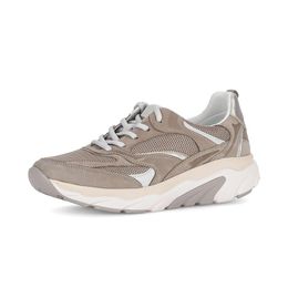 Gabor Damen Sneaker "Sneaker low", Gr. 40beige, Schuhe