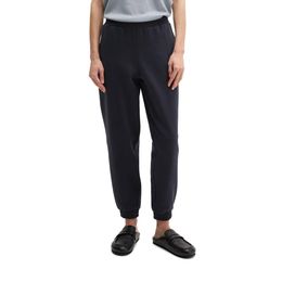 Marc O'Polo MARC O'POLO Damen Jerseyhose "aus Organic Cotton"deep night blau, Gr. XXL, unifarben, Sweatware, Obermaterial: 100% Baumwolle, Hosen