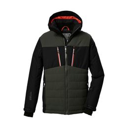 Killtec Jungen Skijacke "KSW 385 BYS SKI JCKT", schwarz, Gr. 128, Oberstoff: 100% Polyester, Futter: 100% Polyester, Wattierung 1: 100% Polyester/