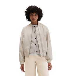 Marc O'Polo MARC O'POLO Damen Outdoorjacke "aus recyceltem Shiny-Polyester-Twill", beige, Gr. 44, unifarben, Obermaterial: 100% Polyester, Jacken